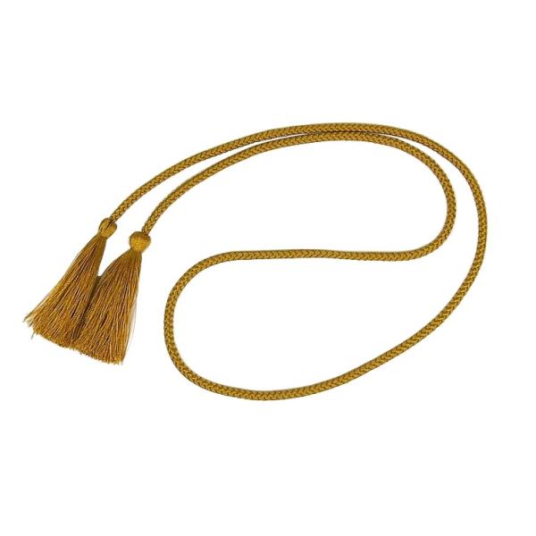 【商品情報】両端に房紐が付いた江戸打ち紐全長約89cmで太さ約4mmです。素材はポリエステル※紫外線や水濡れなどにより色落ちいたしますのでご注意して下さい。★ギフトについてこちらの商品はギフト未対応になります。ご注文時にギフトを選択されても...