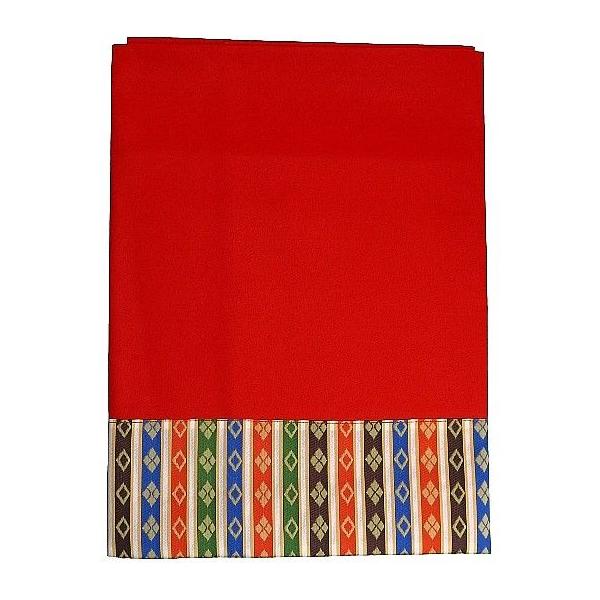 【商品情報】お雛様用の赤毛氈●寸法幅90cm×奥90cm素材：レーヨン １００％※正確な四角形にはなっていません。歪み等があります、ご了承くださいませ。雛人形　ひな人形　緋毛氈