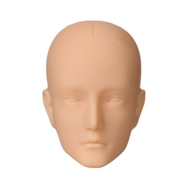 30cmオビツボディ専用のヘッド（未彩色/無植毛）です。【サイズ】※おおよそのサイズとなりますことをご了承ください。高さ：約3.8cm幅　：約2.8cm頭囲：約10cmウィッグ：約4inch※ウィッグの前髪の長さ等調節は必要になります。※寸...