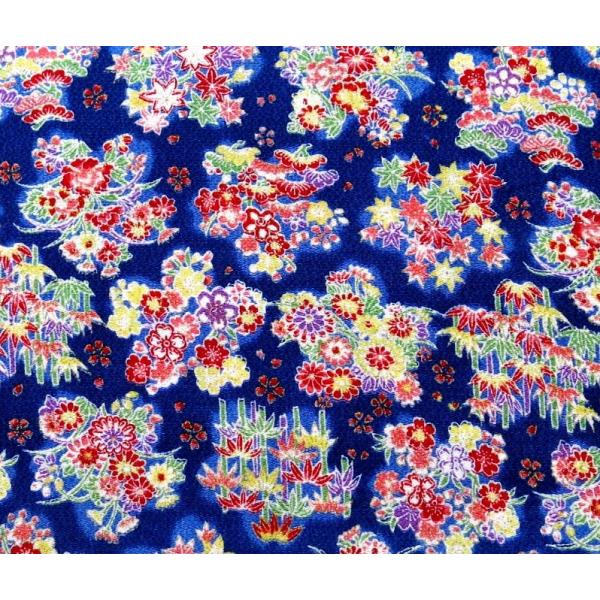 【 柄ちりめん 】ちりめんになります。針の通りが良く伸び縮みするので形が整えやすいです。押絵、つるし飾、お手玉、つまみ細工、などを作るのに良いです。カットクロスになっていますので細工がしやすいです。【サイズ】47cm×34cm【素材】レーヨ...