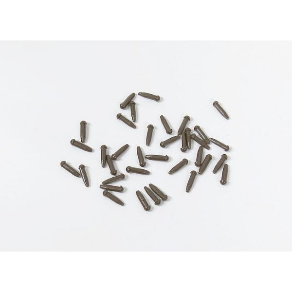 ぬいぐるみや人形用の目玉ボンドなどを利用して人形に刺します。■茶色■100個入り・サイズ：全長約7mm 目玉直径約2mm・挿入部サイズ：長さ約6mm 直径約1.1〜1.2mm■メール便について商品をお客様の郵便ポストに投函するサービスです。...