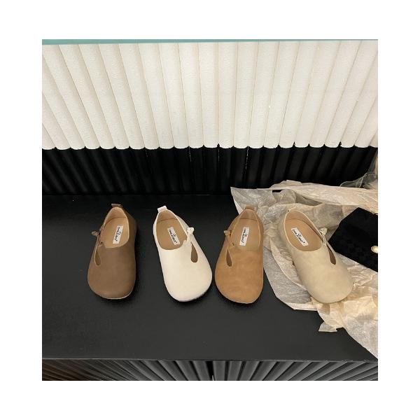 ローファー レディース フラットシューズ 森ガール 靴 高級感 レトロ 楽ちん カジュアルシューズ フラット底 本革 ラウンドトゥ スリッポン ローファー レディース フラットシューズ 森ガール 靴 高級感 レトロ