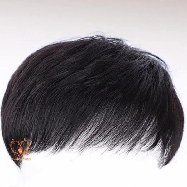 【品名】：メンズウィッグ【カラー 】：全1色【ネットサイズ】：16×18CM【素材】：人毛100％【産地】：中国ウィッグ ロング ショート　フルウィッグ 部分ウィッグ　つけ毛　グラデーション ウイッグ カール ウェーブ 自然 セミロングウィ...