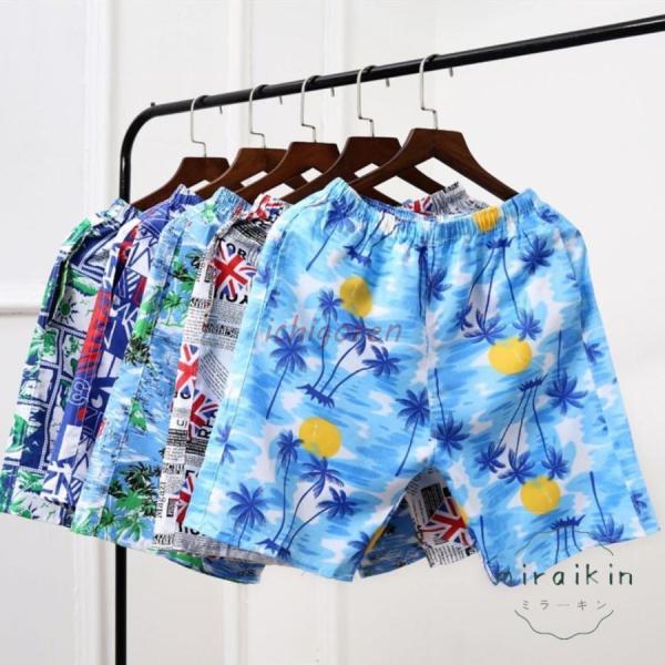 メンズ サーフパンツ メンズ ボードショーツ メンズ トランクス 海水パンツ リゾート 旅行 プール 海 海外旅行 沖縄 夏 スイムパンツ 水陸両用 海パン メンズ タウンユース 街 ビーチ トレンド 大きい ビッグサイズ 柄 総柄 ショー...