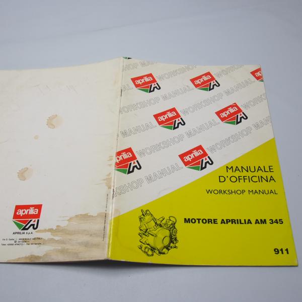 "*即決・当社指定の方法なら送料無料**ワークショップマニュアルは、分解の手順などの情報が詳細に記載されている、整備に関しての説明書です。全27ページイタリア・英語表記メーカー製本の純正品です。*表紙や下部に目立つシミがあります。中古誌とな...