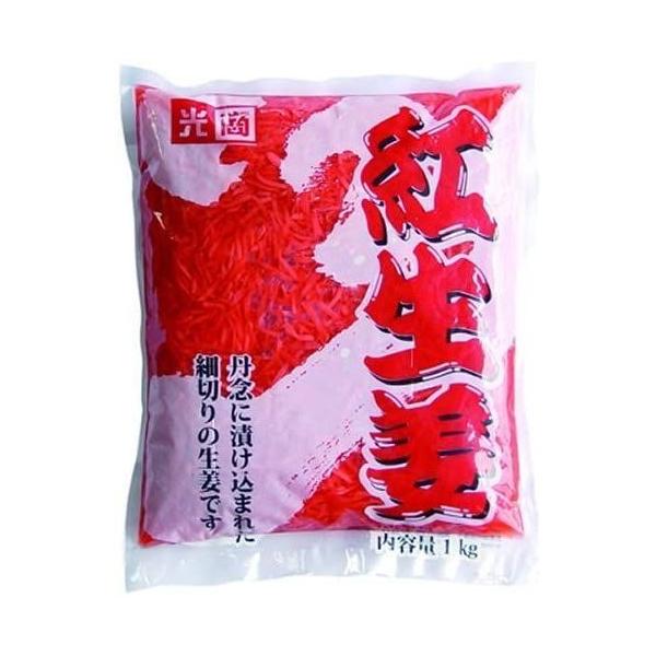 訳あり品 超特価賞味期限が2026.10.14までの為、超特価光商 お得な紅生姜 1kg原産国名 : 中国原材料 : しょうが、漬け原材料〔食塩、醸造酢〕、酸味料、甘味料(ステビア)、調味料(アミノ酸)、保存料(ソルビン酸K)、着色料(赤1...