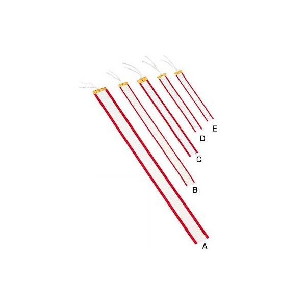 品名：ペナントサイズE寸法　(幅x長さcm)：2.5x20適合トロフィーサイズ（mm）：〜310商品詳細：優勝カップやトロフィーにつけるペナントです。続けて大会などを行う場合は、まとめてお買いになる事をお薦め致します。