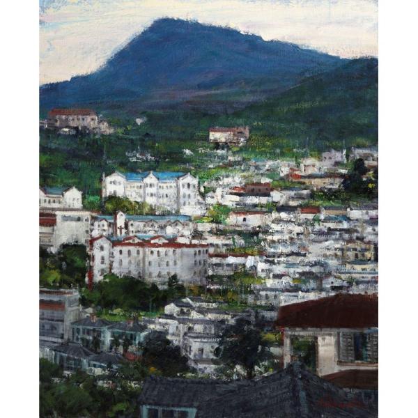 結婚後、妻の出身地である長崎が大切なモチーフになりました。一貫したテーマは「灯り」。灯りのあるところに文化があります。その優しい温もりが伝わることを願いながら描いています。（大渕繁樹）■【ご注意】実際の作品の色が、画面上の色と微妙に異なるこ...