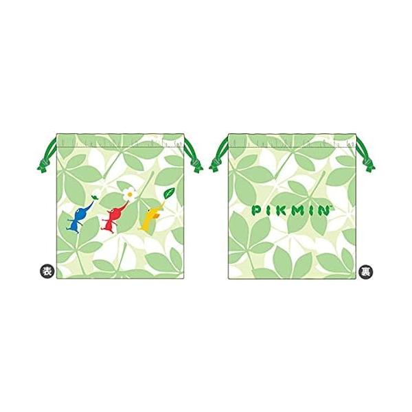 定価＋送料梱包費込み価格定形外郵便にて発送商品紹介緑豊かな惑星に住む不思議な生き物「ピクミン」。おしゃれな巾着が登場です。【サイズ】約215×190mm【素材】本体：綿100％、紐：アクリル100％