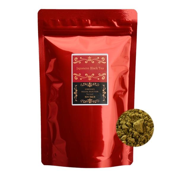 静岡県産の和紅茶茶葉を粉末にしました。飲んだり、料理やお菓子に使ったりといった用途にご利用いただけます。※鹿児島から静岡に変更になりました。名称/粉末紅茶原材料名/茶(静岡)内容量：100g賞味期限/製造日より10ヶ月保存方法/高温多湿な場...