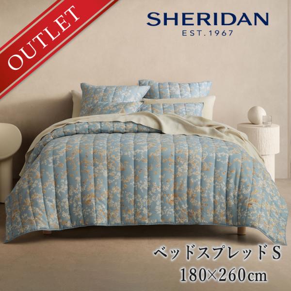 【ベッドスプレッド　１枚】サイズ：180×260cm（シングル）組成生地：綿100％詰め物：ポリエステル100%お取り扱い方法●他のものと分けて洗って下さい。●蛍光漂白剤の入った洗剤は使用しないで下さい。●洗濯後は形を整えてすぐにつり干しし...