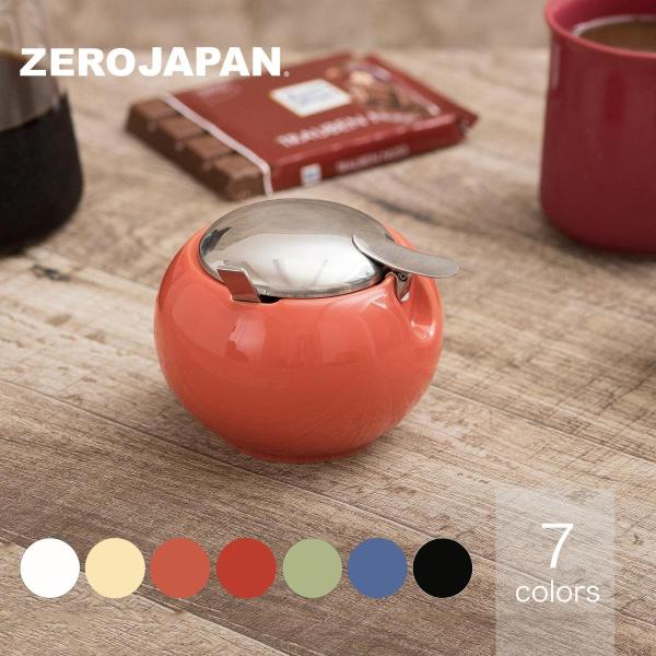 【丸型コンテナ M】ZEROJAPANの製品の特徴であるクリップ式のステンレスの蓋がついた丸くてカラフルな丸型コンテナ。シュガーポットや薬味入れにおすすめです。ステンレス製のスプーンつきです。SとMの２サイズ展開です。▽リンクは下の詳細へ■...