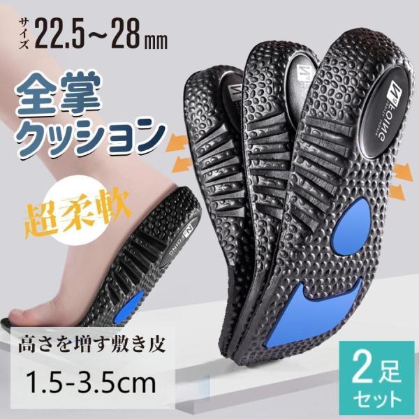 名称：インソール 衝撃吸収 中敷き 疲れない スポーツ 扁平足 足底筋膜炎 靴 o脚 姿勢矯正 アーチサポート 痩せる ダイエット スニーカー 土踏まず【おすすめポイント】２足セット販売になります。靴の中を快適にするアーチサポーターです。3...