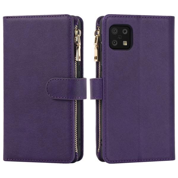 AQUOS sense 6ケース AQUOS R6 ケース 手帳型 ショルダー クロスボディ AQUOS zero6 ケース 手帳型 カバー ...