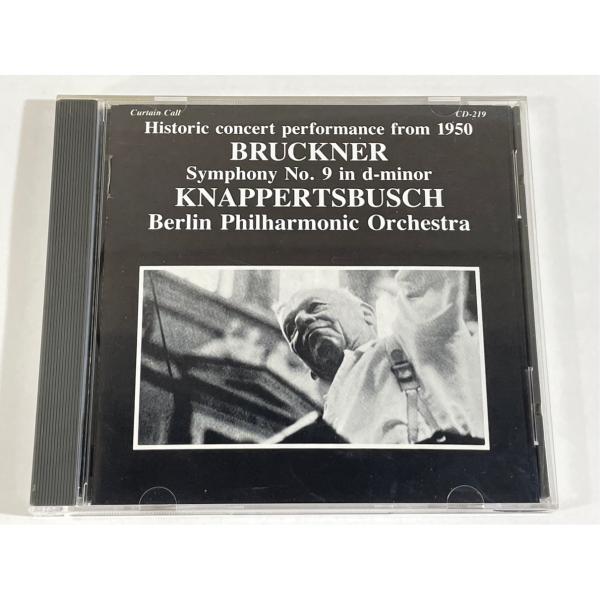 ブルックナー 交響曲第9番 クナッパーツブッシュ Music＆Arts CD-219 CD