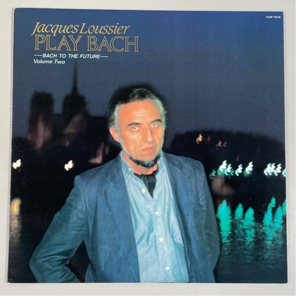 K20P-9438 BACH TO THE FUTURE VOLUME 2 バッハ PLAY BACH JACQUES LOUSSIER 洗浄済 LP