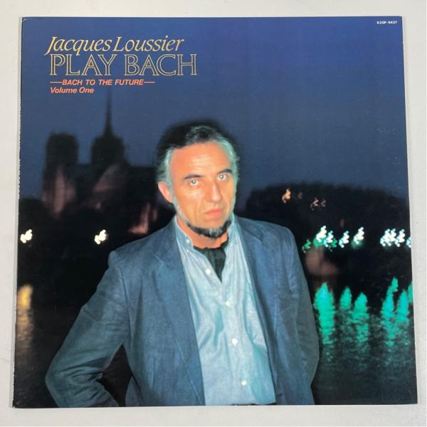 K20P-9437 BACH TO THE FUTURE VOLUME 1 バッハ PLAY BACH JACQUES LOUSSIER 洗浄済 LP