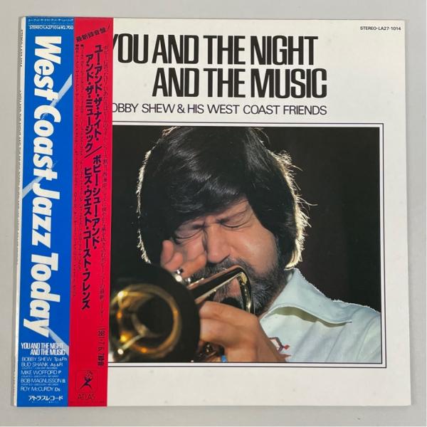 LA27-1014  Bobby Shew &amp; His West Coast Friends You and The Night and The Music 帯あり 洗浄済 LP