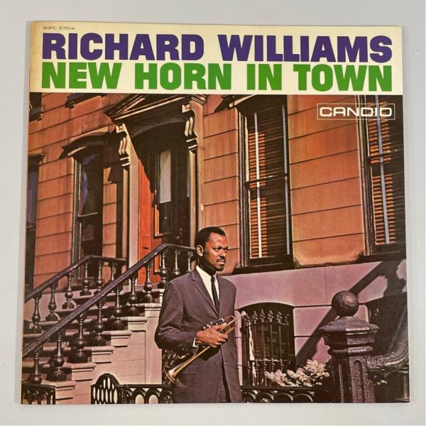 SOPC-57014 リチャード・ウィリアムス RICHARD WILLIAMS NEW HORN IN TOWN 洗浄済 LP