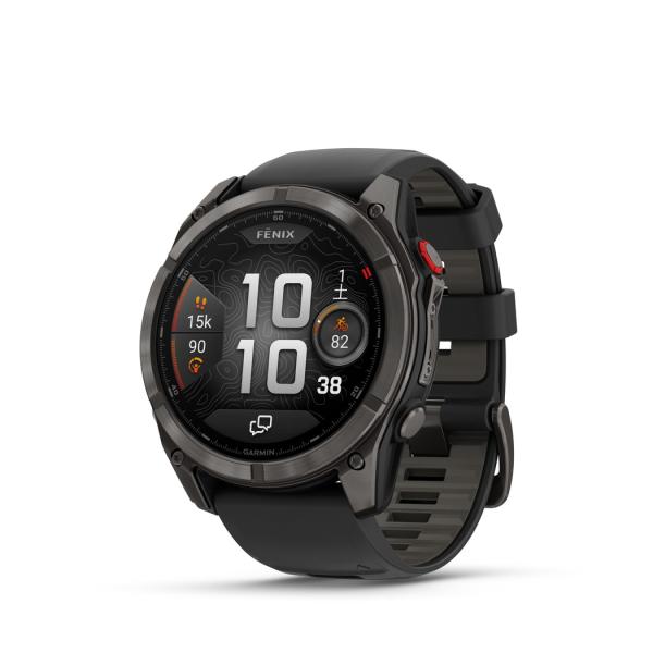 ガーミン  fenix 8 Pro Sapphire AMOLED 51mm Ti Carbon Gray DLC / Black010-03199-21 GARMIN ガーミン 国内正規品　