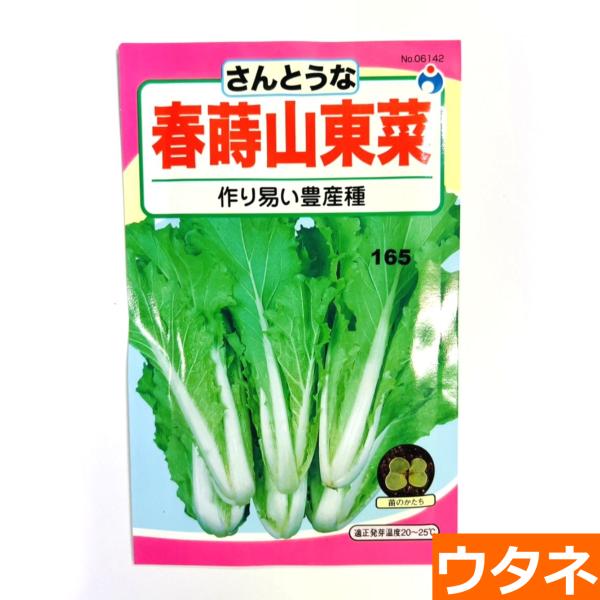 ・生育旺盛で非常に作り易く、大豊産が得られます。・家庭菜園には最適で、プランターで手軽に作れます。・葉は淡緑色で葉肉厚く、茎は丸味で純白色の新鮮味のある山東菜です。・センイ少なく柔らかで、甘味あり食味最高です。●適正発芽温度20-25度●数...