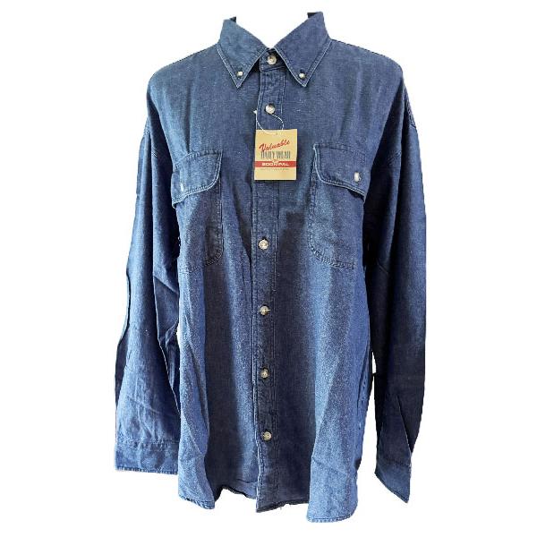 【新品未使用】 ※ディスプレイ商品の為お買い得【カラー】ブルーデニムサイズ(単位cm) M＝身幅：57　肩幅：54　 着丈：80　袖丈：58　脇幅：26　袖口幅：11L＝身幅：60　肩幅：55　 着丈：83　袖丈：59　脇幅：27　袖口幅：...