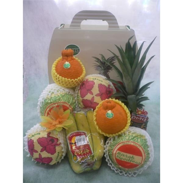 贈って喜ばれる果物詰め合わせ！いづみ屋のフルーツアレンジメントで真心をお届けしませんか！お祝い・お誕生日ギフトやお見舞い・ゴルフの景品等にも大人気です！◆内　 　 容◆フルーツ詰め合わせセット 手さげボックスfa01×１セット◆商品内容◆※...