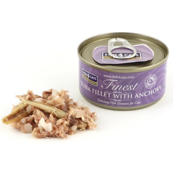 【多様なラインナップで飽き性な愛猫や偏食の猫にぴったり】フィッシュ4の猫缶シリーズはすべてのラインナップで魚を高配合(57%以上)しており、自然食にもっとも近い感覚で愛猫へ与えることができます。イワシベースにアンチョビと食感を良くするために...