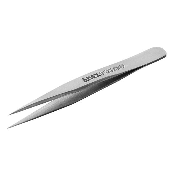 兼子製作所 ANEX 203 高精度18-8ステンレス(SUS304)ピンセット先細小型110mm
