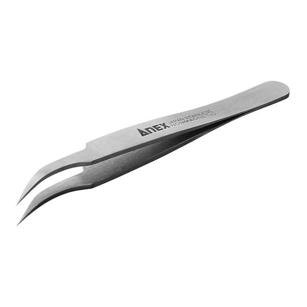 兼子製作所 ANEX 205 高精度18-8ステンレス(SUS304)ピンセット先細鷲形115mm