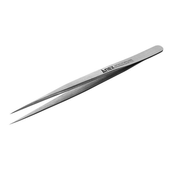 兼子製作所 ANEX 206 高精度18-8ステンレス(SUS304)ピンセット長極細型140mm