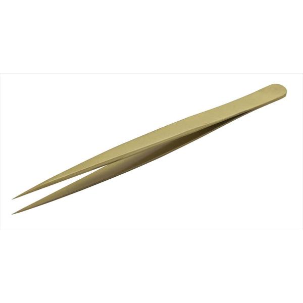 兼子製作所 ANEX 222 非磁性真鍮製ピンセット140mm