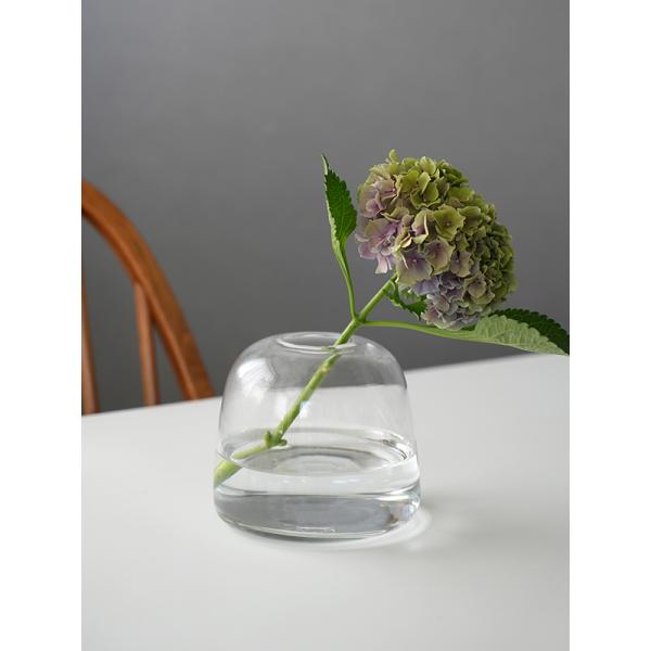 ※同シリーズの共通画像を使用している場合がありますサイズ/約直径145×h130mm素材/ガラスクリアガラスの透明感を生かしたガラスベースシリーズ「DOMU(ドム)」。シンプルだけど愛らしい丸みを帯びたフォルムが特徴的です。「DOMU ガラ...