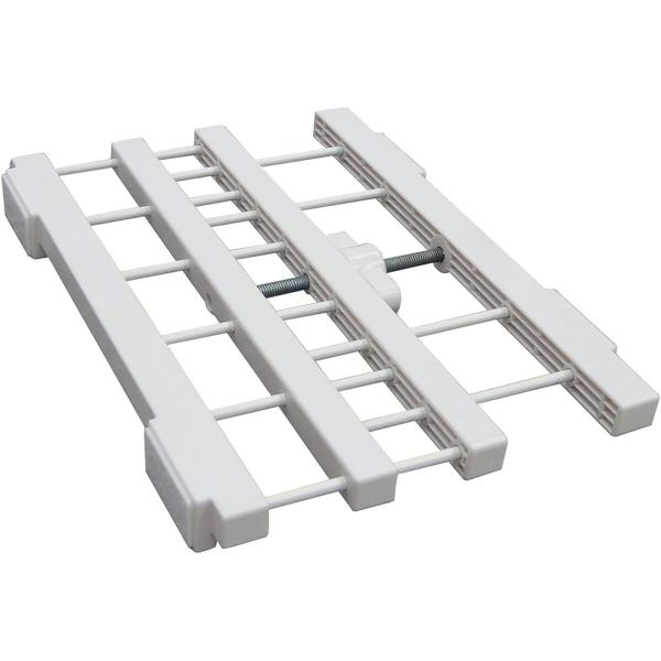 【商品仕様】商品名 突ぱりすき間棚 W‐M商品サイズ 幅 14.5〜18.5cm × 奥行 23cm × 高さ 2.2cm本体重量 0.27kg取付寸法 14.5〜18.5cm参考耐荷重 2kg材質・線材：鉄・エポキシ樹脂粉体塗装・樹脂部品...