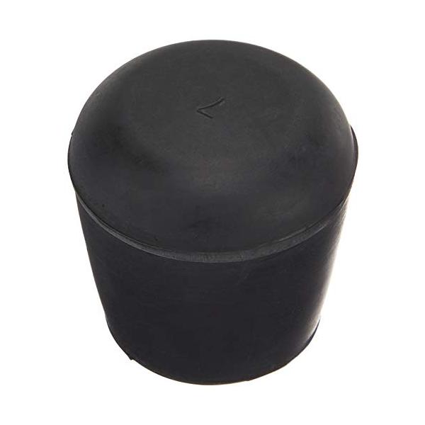 パイプや丸棒の安全キャップやキズ防止に適しています。サイズにより椅子脚やテーブル脚などにもお使い頂けますがゴム製なので椅子脚の場合は滑りが悪くなる場合と体重をかけて動かすとすれてゴム跡がつく場合があります。