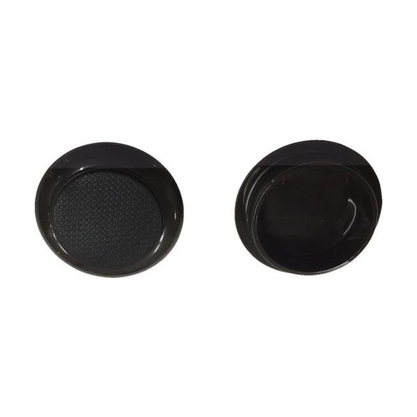 椅子などの保護キャップや床の傷つき防止に。商品スペック仕様・規格 幅(mm)：59奥行(mm)：59高さ(mm)：20厚さ(mm)：20.5色：茶形状：丸サイズ(mm)：内径φ45耐荷重(kg)：100(4p使用時)内径(mm)：φ45パッ...