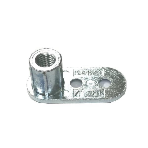 本体が細身なので、厚みの無い取付け箇所でもはみ出さずに使用可能です。ねじ径：M8 サイズのご用意ございます。こちらは1個単位での販売となります。材質：亜鉛ダイカスト／仕上：クロメートJANコード：4964585185308