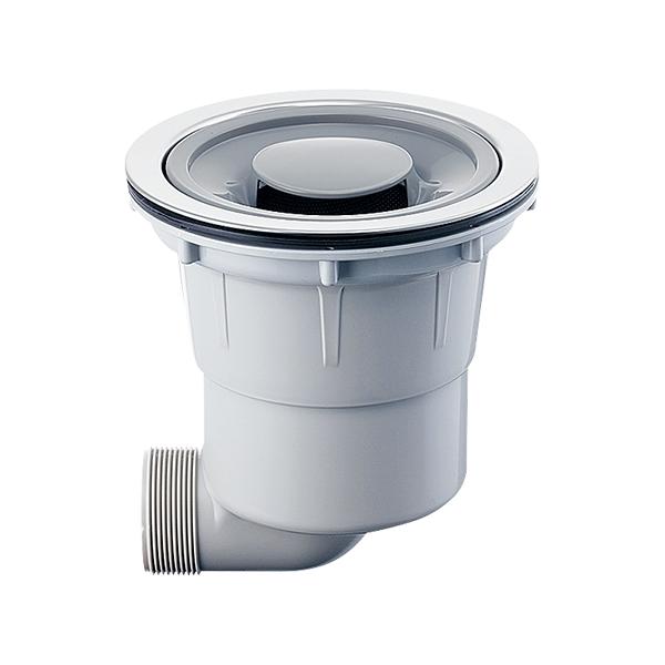 材質：PP、ステンレス説明文：●BL相当品●取付寸法　穴径158ミリ　絞り段外径181ミリ●G2ネジ部に40A塩ビ管を接続する場合は、フクロナットセット458-451をご使用ください。●はさみ込み厚最大10ミリ