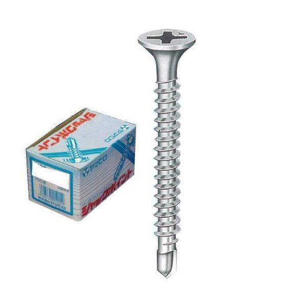 (大箱) ヤマヒロ ジャックポイント SJ41 3.5x41 ラッパ（500本）×10箱建築板金外壁、屋根工事などで軽量型鋼(C型鋼)厚さ１.6ミリ以上の下地材に金具、木材等を下穴なしで取り付ける際に使用します。別称 〈テックスビス　ドリル...