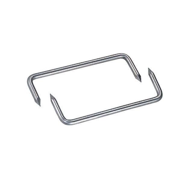 タナカ ステンかすがい C-120 AB2612仕様・外形寸法（mm）：6×120・重量：4.0ｋｇ（1ケース）・表面処理：材質・JIS G 4308　SUS304（18-8）注意◆指定の用途以外には使用しないでください。◆けが防止のため手...