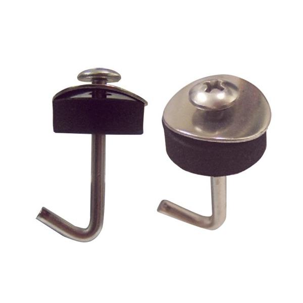 （1箱（100本）入） 山喜産業 ステン ワンタッチフック 25mm（1箱（100本）入） 山喜産業 ステン ワンタッチフック 25mm用途カーポートや波板にワンタッチで取付けられるフックです。特徴波板に下穴をあけ、プラスドライバーで押して...
