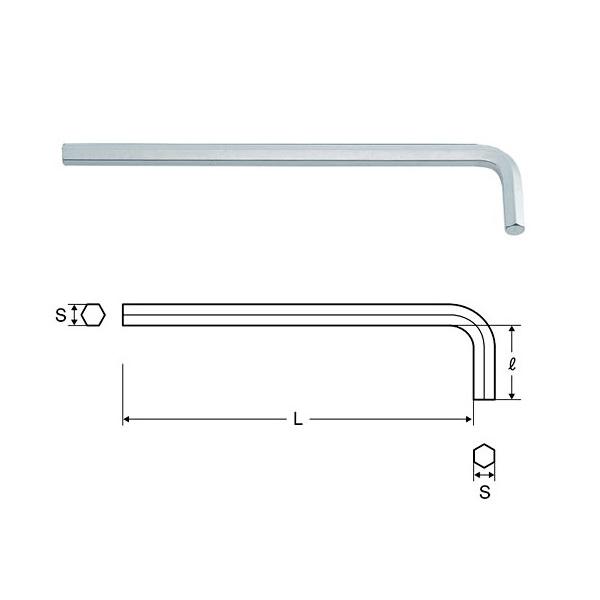 ミトロイ L型ホローレンチ ロング mmスペア HL120 12mm