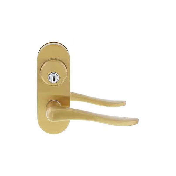 [品番] TXS-1K22[仕上] GT[座の種類]シリンダー付間仕切錠、小判座[材質] 亜鉛合金[標準扉厚] 30〜36mm[BS] 51mm