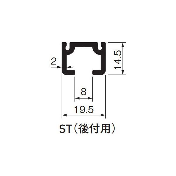 [材質]アルミ[仕上げ]アルマイト[色]ホワイト[長さ]2000L[許容荷重]30kgf[重量]610g・許容荷重条件は、レイルの固定ピッチを455mm以内(PSタイプ:300mm以内)としてください。・ストップ、ジョイント等の部品は、ピク...