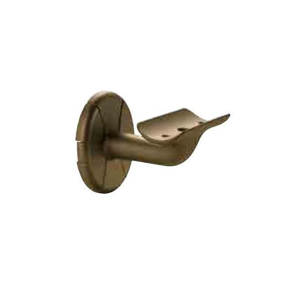 材質：亜鉛合金、ABS樹脂色展開：ブラウン、ゴールド、シルバーねじ付（壁取付け用+4×40　3本、手すり取付け用+3.5×20　2本）※ロングスパン1400はご使用いただけません。