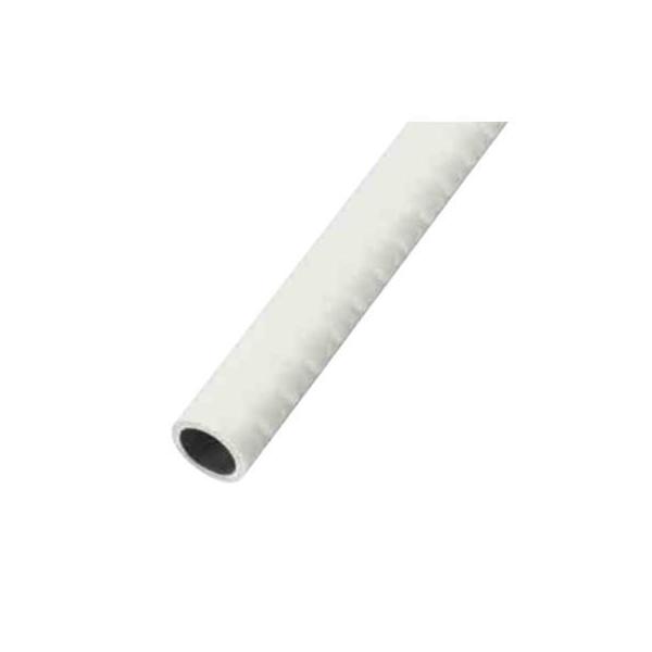 すべりを防止するディンプル付きです。材質：アルミ、半硬質樹脂色：ホワイト（DT-1とは色が異なります）サイズ：φ32×3000mm耐薬品性樹脂使用・屋内用ブラケットピッチ800mm以内(補強手すり棒ST-H1を併用の場合は1200mm以内）...