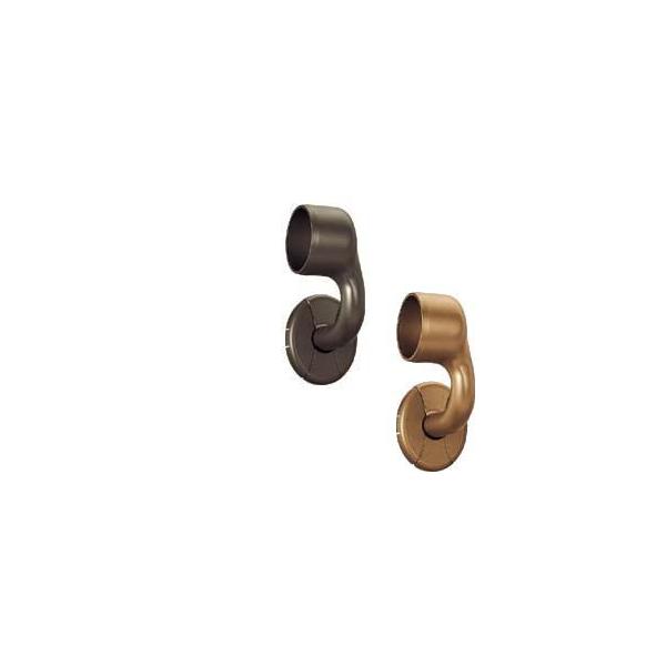 BAUHAUSカラー 35セレクトシリーズ 35mm手すり用 横受エンドブラケット右用