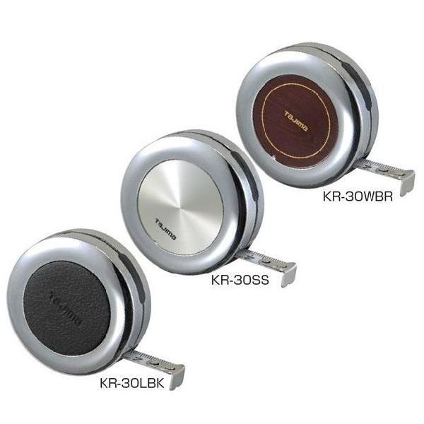 TAJIMA タジマ KR-30LBK KREIS 3 3m （メートル目盛） レザー/ブラック