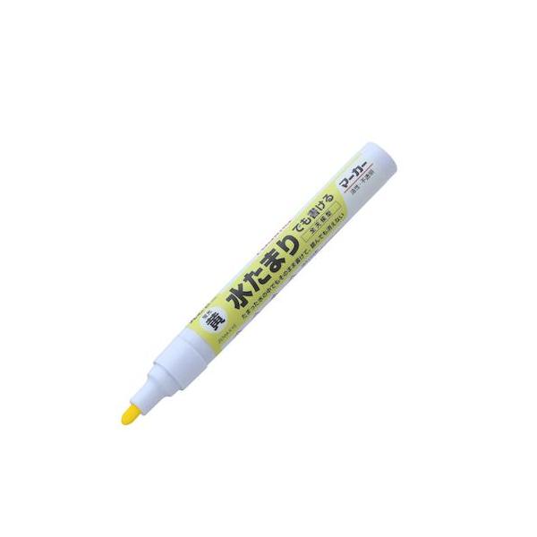 【用途】建築用すみつけマーカー【特徴】雨天時や雨あがりの濡れた面にもそのまま筆記できるにわか雨でも、雨上がりでも筆記できるため作業を中断させない筆記線は踏んでも擦っても消えたりかすれたりしない高耐久インクコンパネやコンクリート面の筆記でも減...