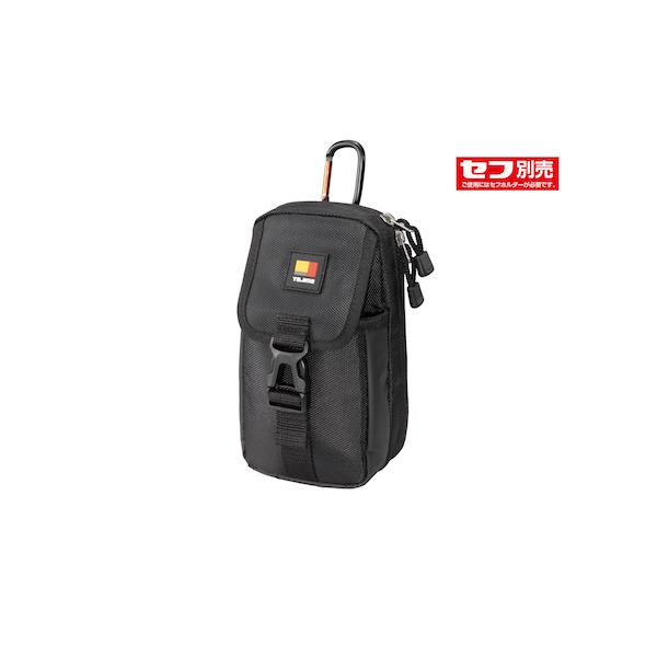 【用途】工具収納用【特徴】※セフホルダーは別売となります。ご利用にはセフホルダーが必要になります ハーネス胸ベルトへ装着するパーツケース 胸用２段の大サイズ野帳やスマホ6.7インチサイズが収まる背面ポケット内寸は約H185mm×W100mm...